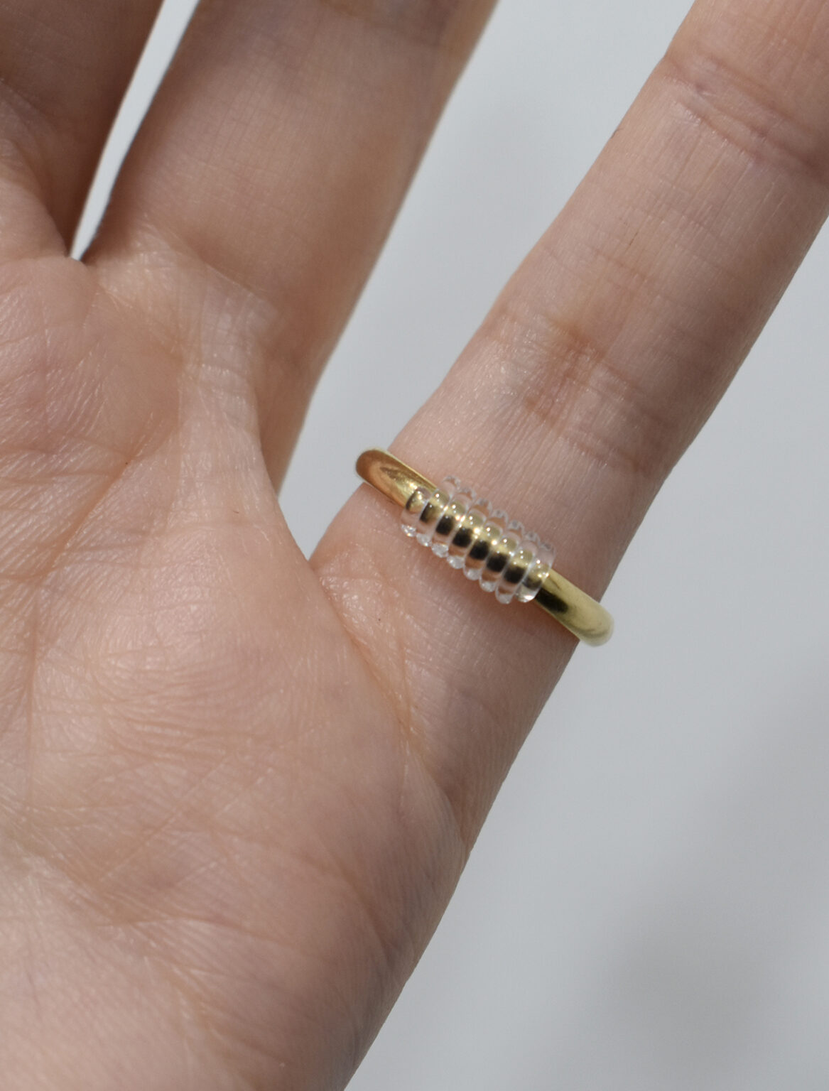 Spiral Invisible Silicone Ring Size Adjuster - Garo Boyadjian